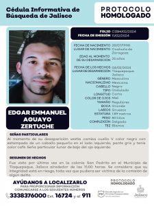 Cédula HOMOLOGADO Edgar E – Fiscalía Especial en Personas Desaparecidas